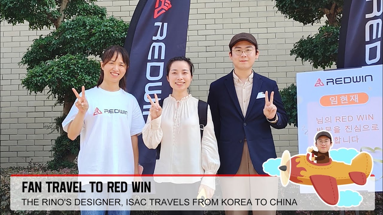 FAN Travels from Korea to Red Win - YouTube