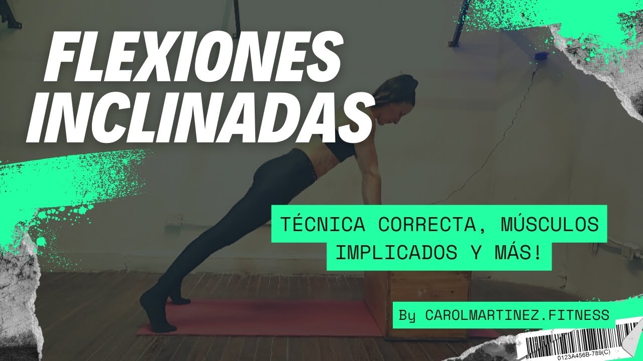FLEXIONES INCLINADAS principiante? Este ejercicio es para vos!🔥 - YouTube