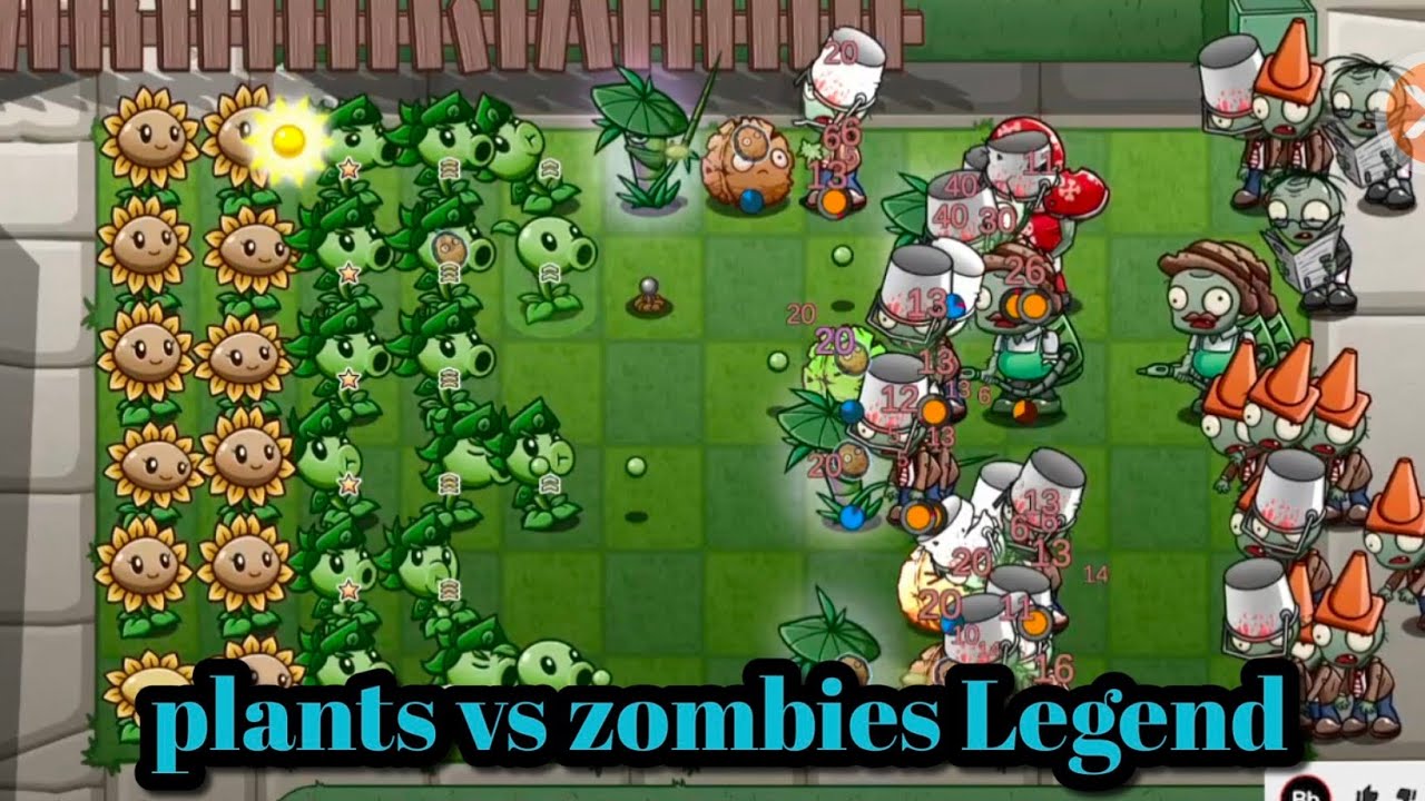 Plants vs Zombies mod Tôi chơi Thử bản Pvz Legend cực hay 🥹 - YouTube