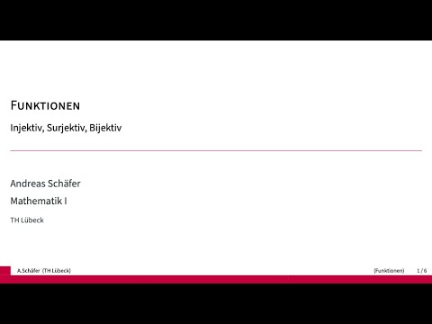 Funktionen - Injektiv - Surjektiv - Bijektiv - YouTube