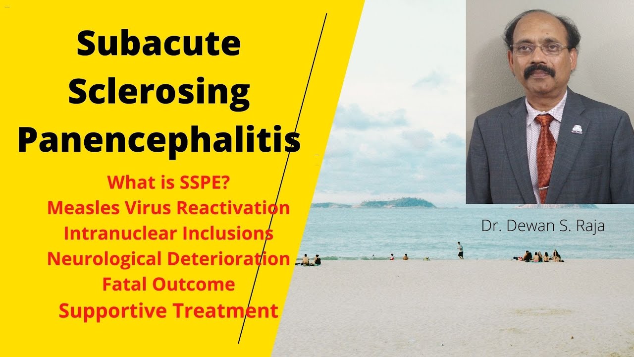 Subacute Sclerosing Panencephalitis (SSPE) - YouTube