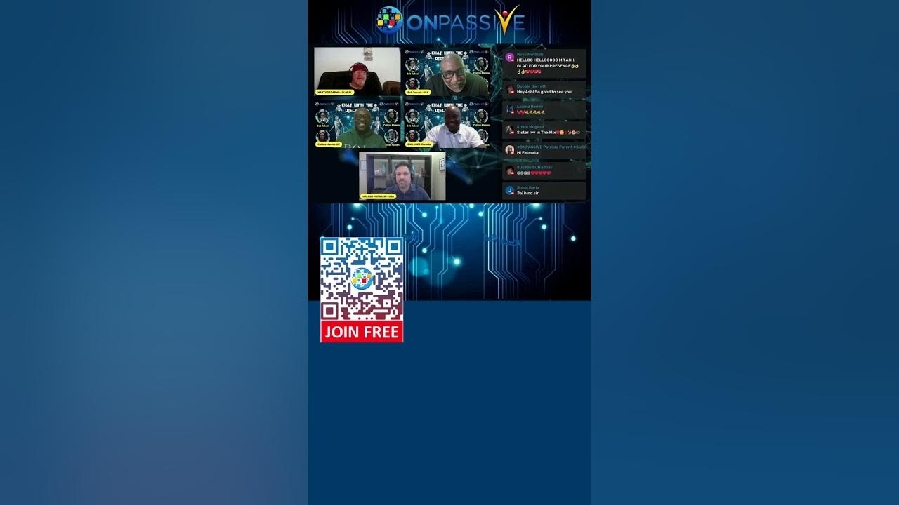 2 #ONPASSIVE WEBINAR OTECH PROS SHINING LIGHT ASH MUFAREH - YouTube