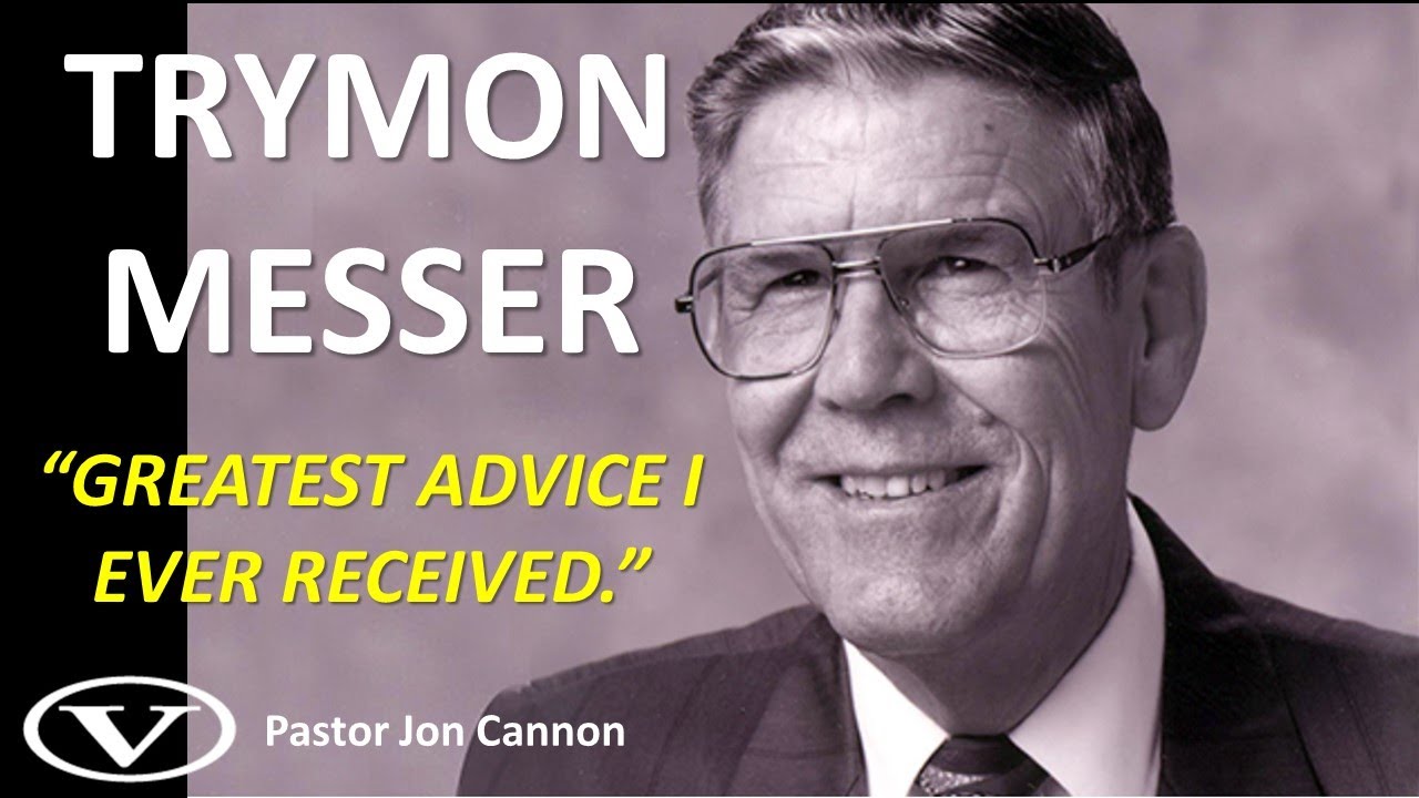 The Greatest Advice I Ever Received | Pastor Jon Cannon - YouTube