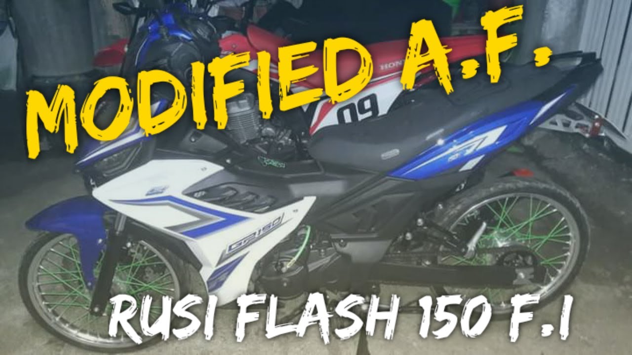 RUSI FLASH 150 F.I MODIFIED 2024 | WMOTO F15 - YouTube