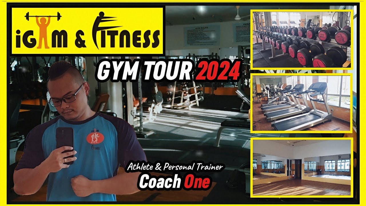 iGYM & FITNESS GYM TOUR 2024 | POV by Coach One - YouTube