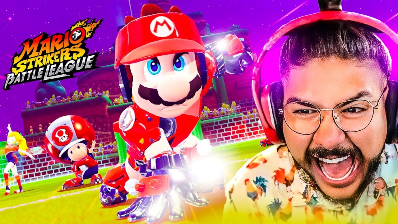 CASTRO PLAYS MARIO STRIKERS! - YouTube