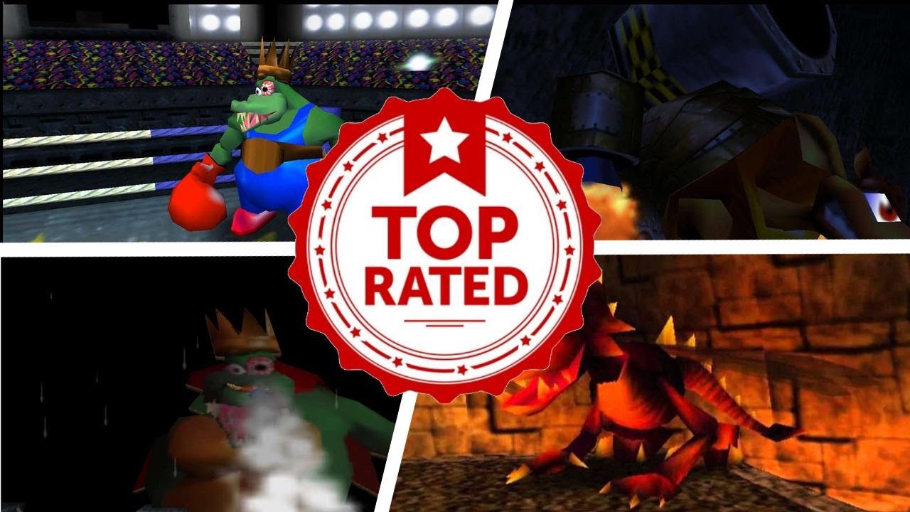 List Of All Donkey Kong 64 Bosses Ranked Best To Worst 💟 - YouTube
