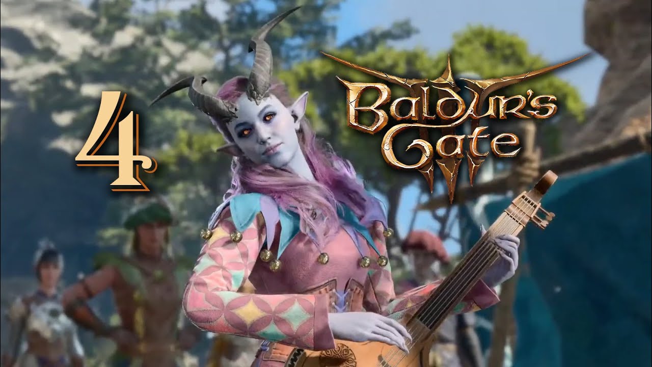 BG3 part 4 Alfira's song, Harpy fight, Wyll joins the party PS5 Baldur ...