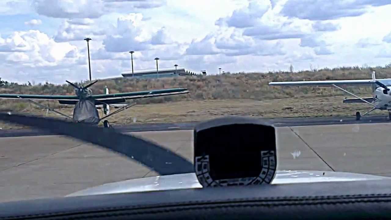 Cessna 172 Start-Up & Take-Off - YouTube