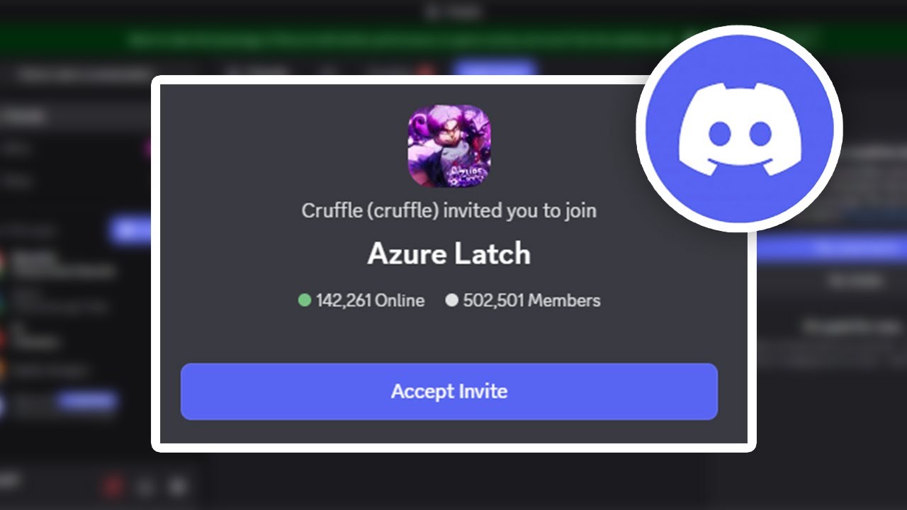 How to Join Azure Latch Discord Server - YouTube