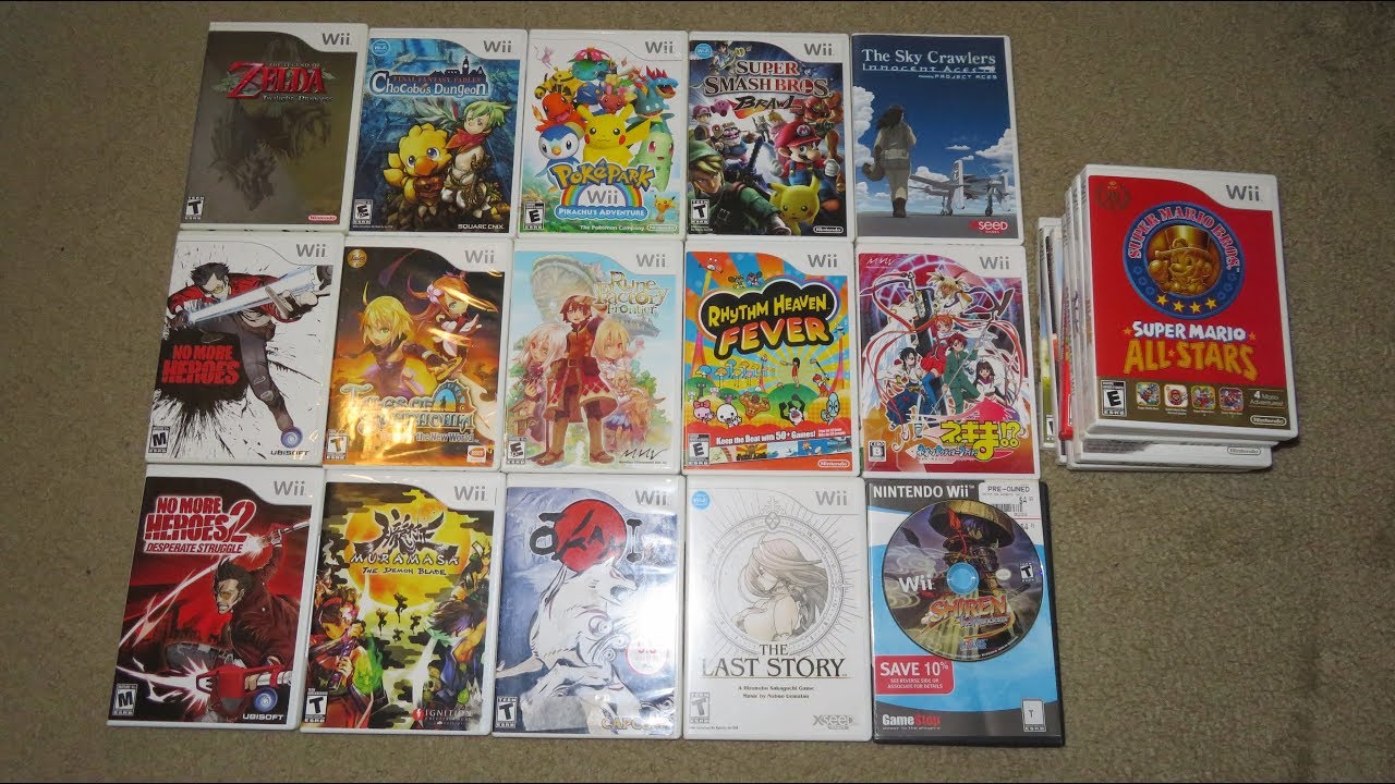 Games Collection 2019 - Nintendo Wii - Part 10 - YouTube