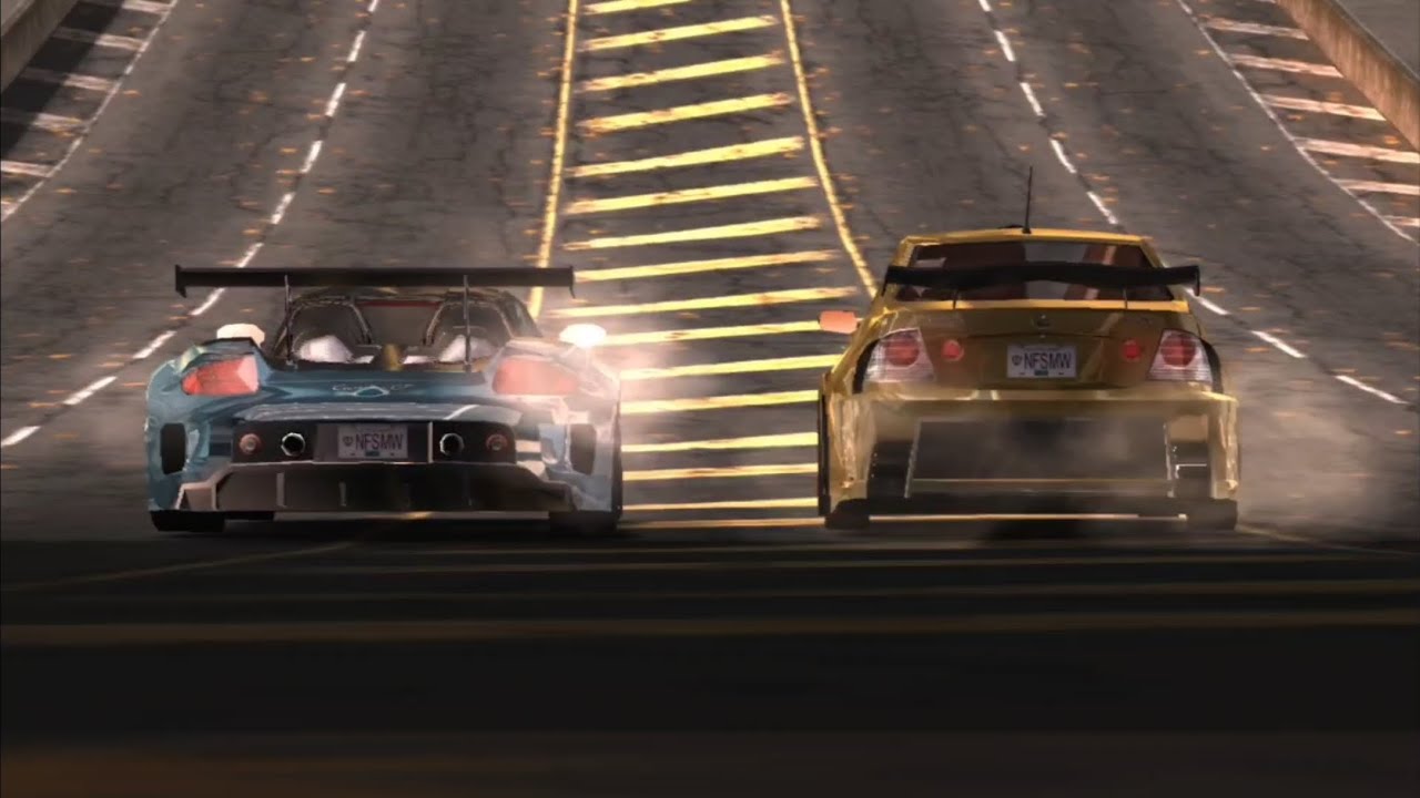 NFS Most Wanted Carrera GT VS Blacklist #14 Taz Is300 - YouTube