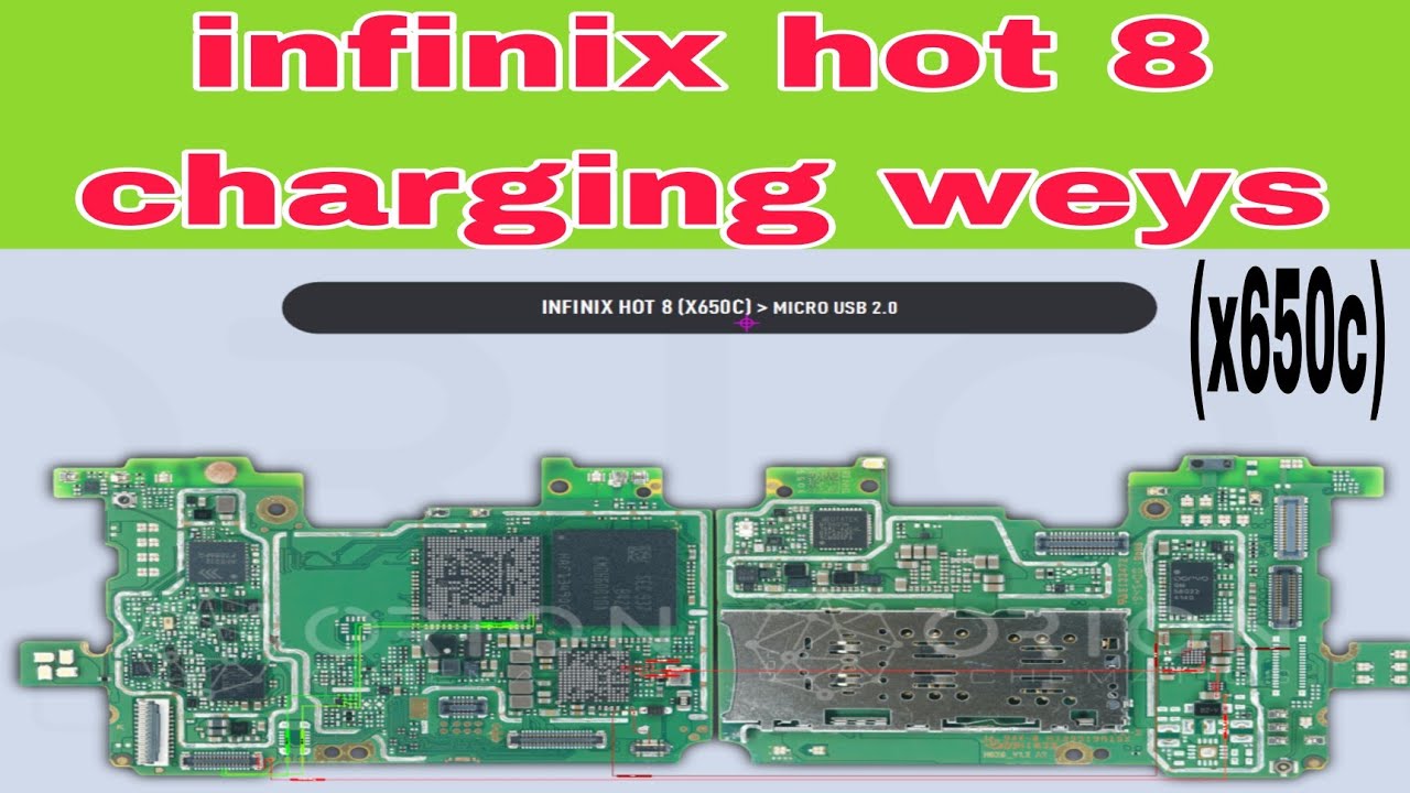 infinix hot 8 (x650c) charging problem solution @techmobile007 - YouTube
