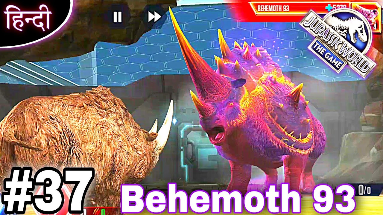 Behemoth 93 Boss Event :- Epic battles🔥 || Jurassic World The Game ...