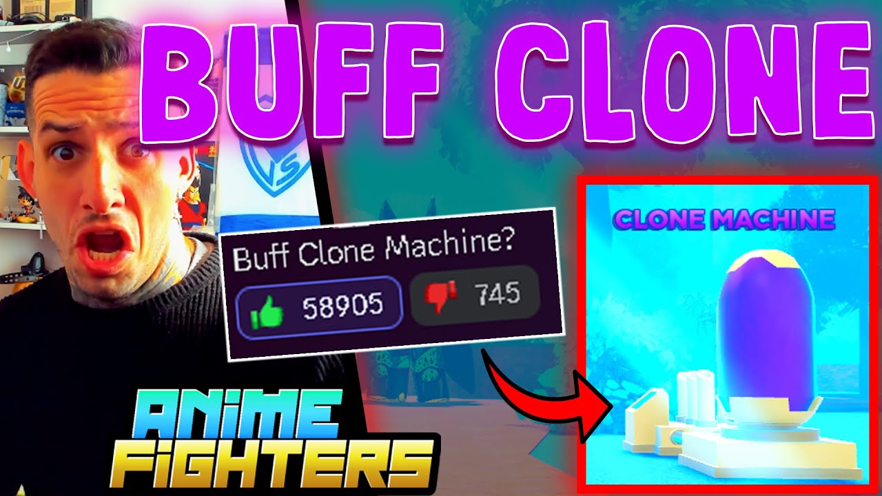 🚨GRAN NOTICIA EN ANIME FIGHTERS ROBLOX *CLONE MACHINE* - YouTube
