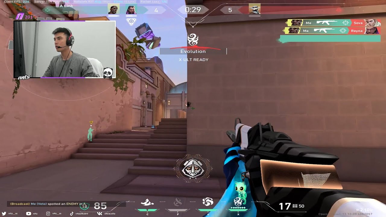 NATS With Agent Veto - VALORANT RANKED GAMEPLAY - YouTube