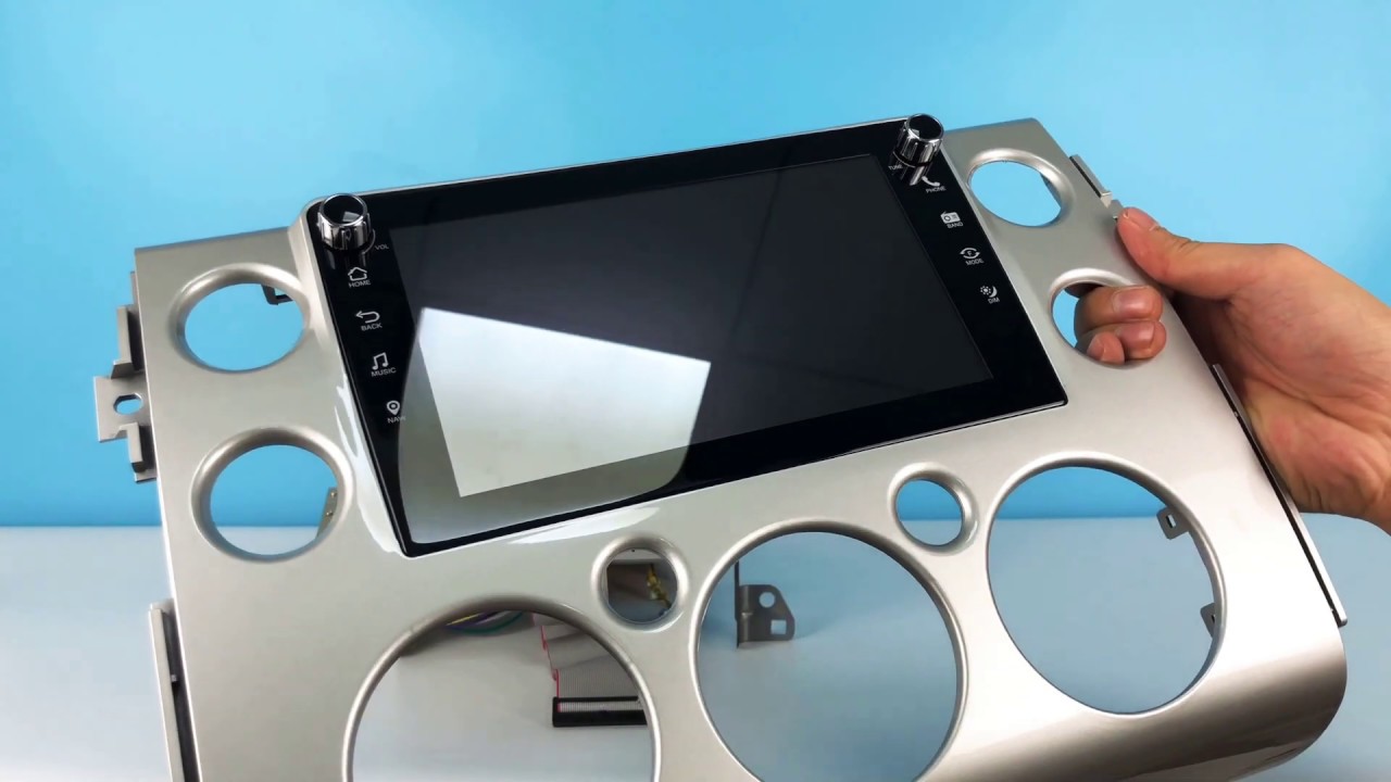 Toyota FJ Cruiser 2007-2014 Head Unit Replacement with FM Radio - YouTube