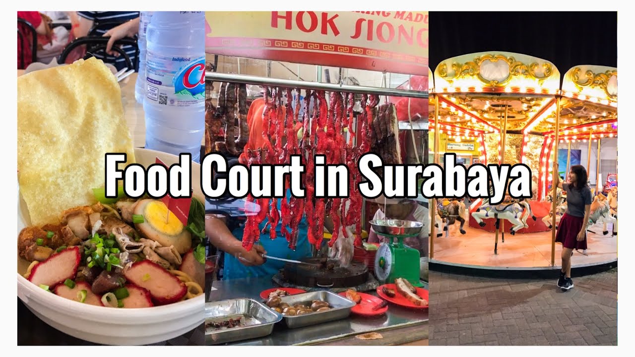 Pasar Atom Food Court & Pakuwon Food Festival Surabaya - YouTube