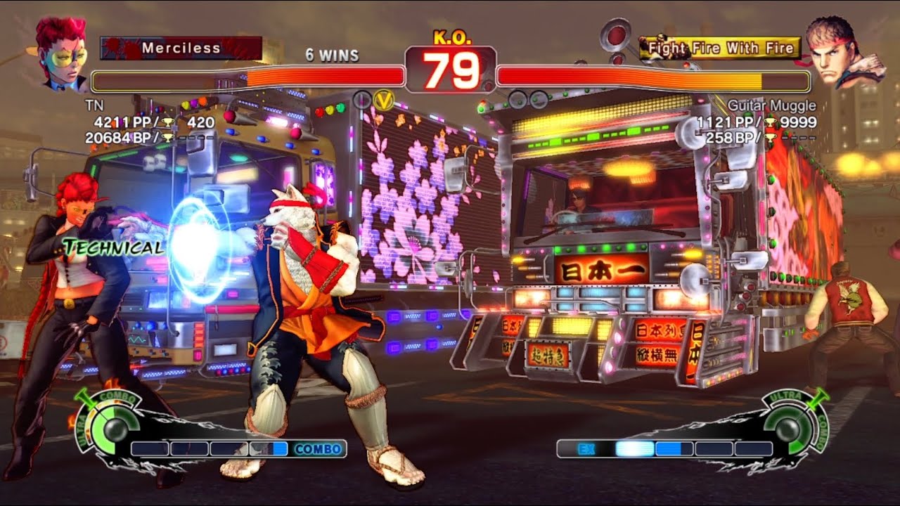 Once teach him to crouch tech, then we can activate Umeshoryu mode ...