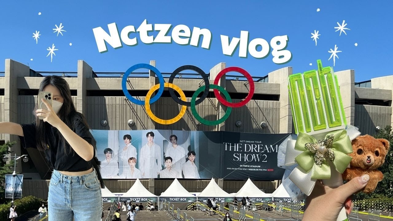 韓國交換vlog | 終於看到NCT DREAM演唱會 蠶室奧林匹克體育場二樓視野 |Chaemi vlog - YouTube