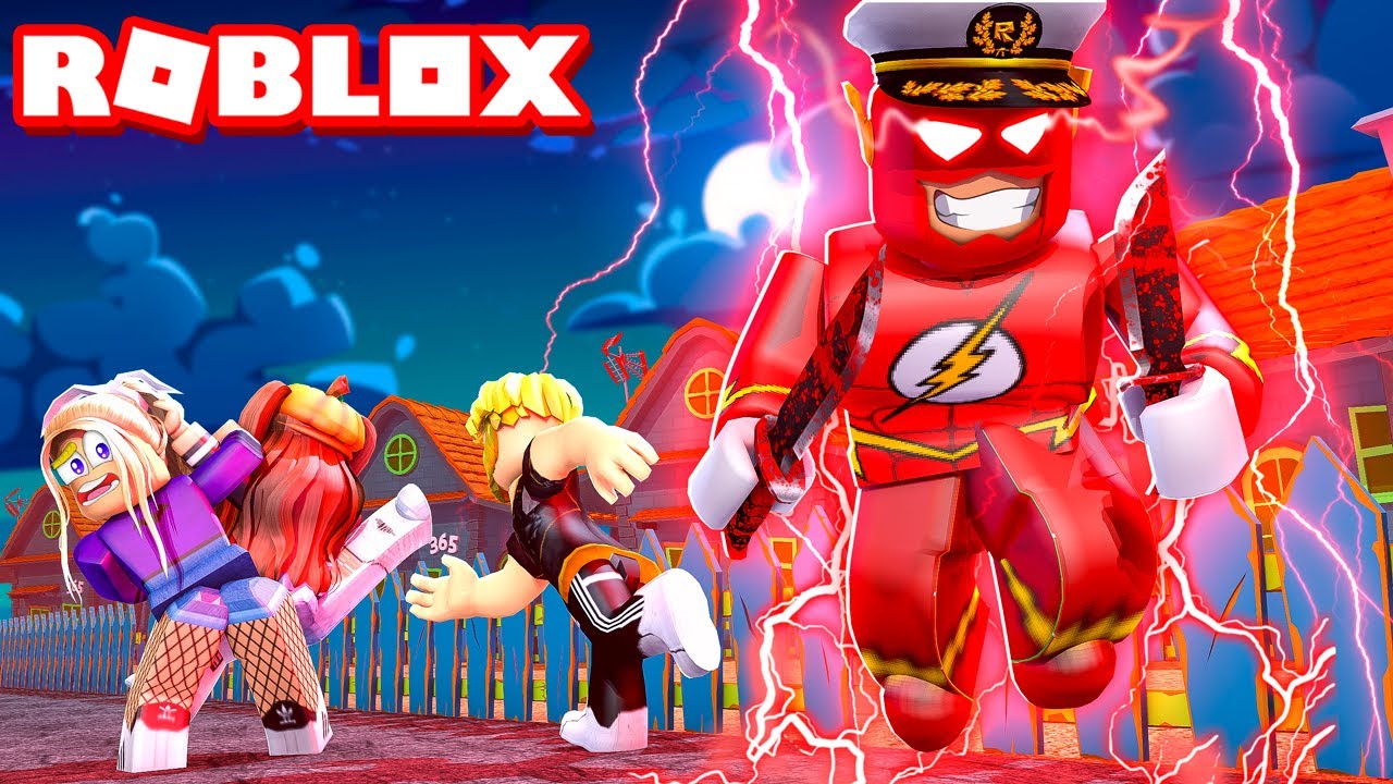 THE FLASH becomes SUPER EVIL in ROBLOX - YouTube
