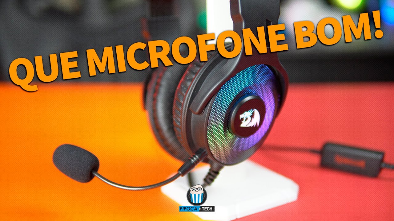 Overview Redragon PANDORA H350RGB, um HEADSET USB com uma QUALIDADE de ...