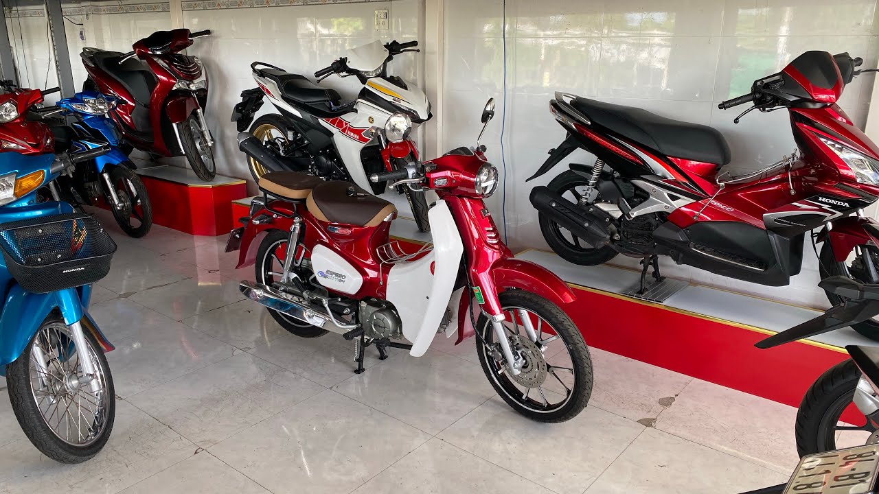 Siêu cúp 50cc như xe mới giá xe củ lh 0939454414 bé Châu - YouTube