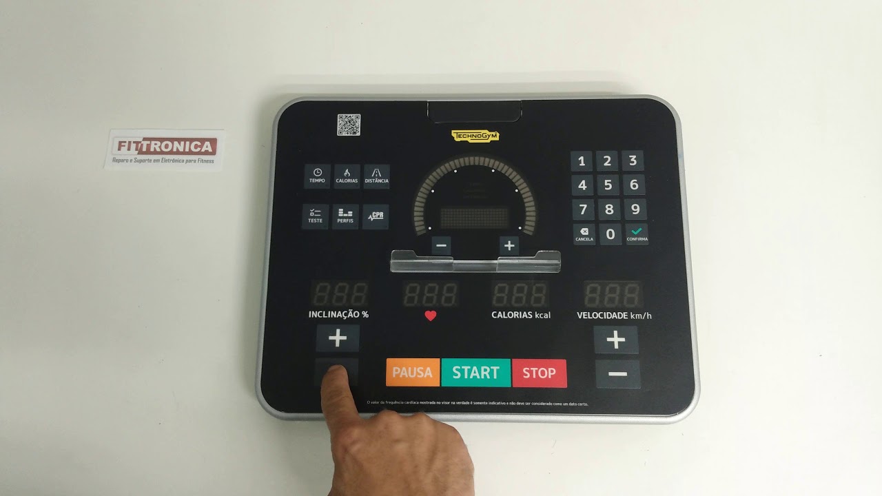 Esteira Technogym Jog Forma. - YouTube