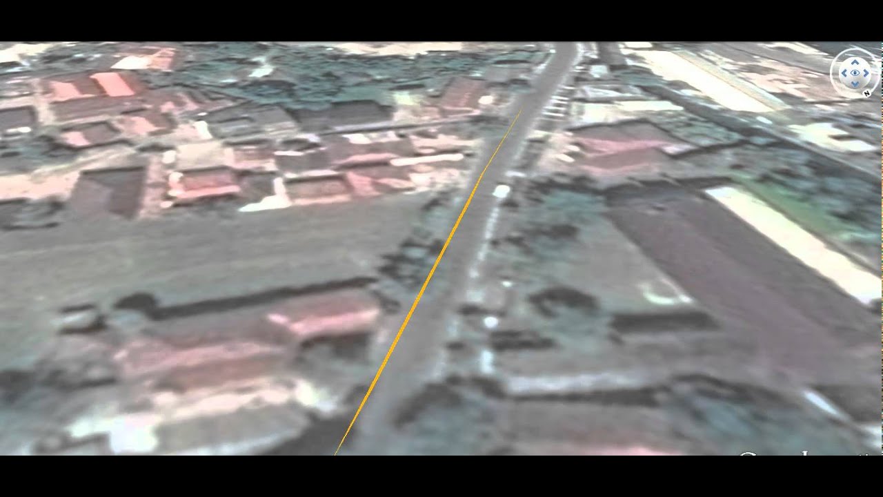 Animated Route with Google Earth - YouTube