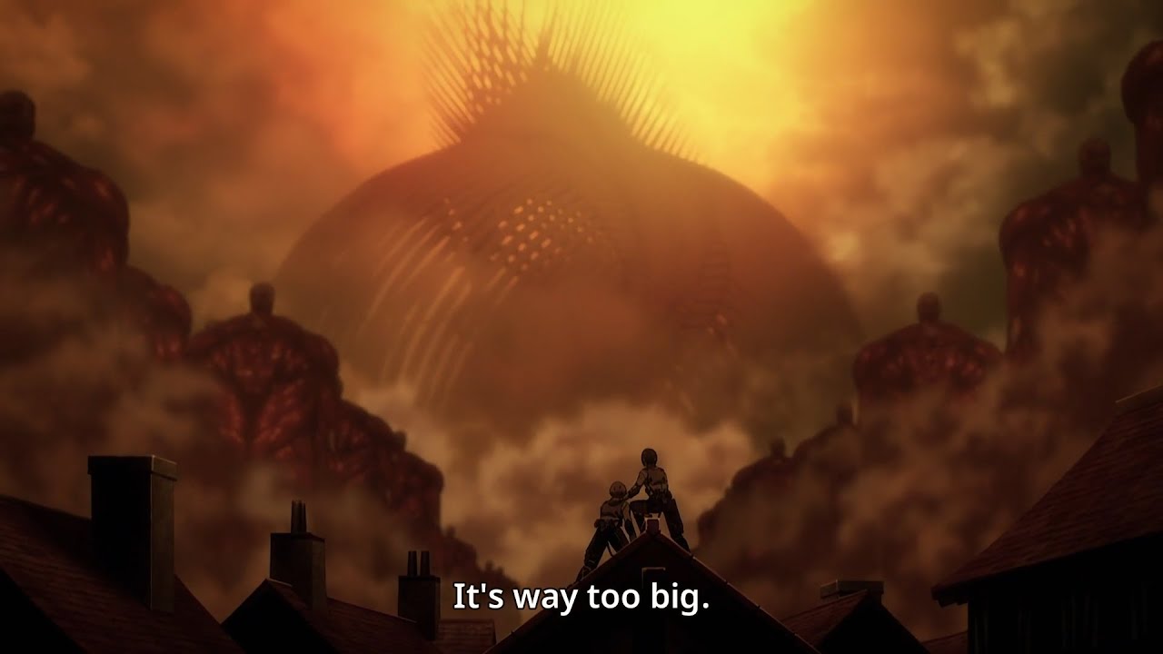 Eren Transforms Into The Founding Titan The Rumbling Begins - Attack On ...