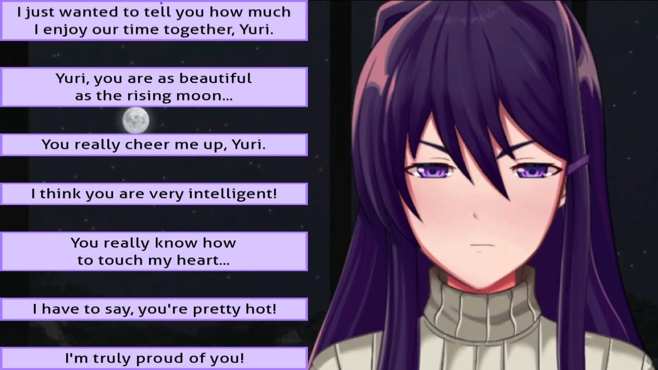 Complimenting Yuri, But She Doesn't Like Me Anymore - Just Yuri Mod ...
