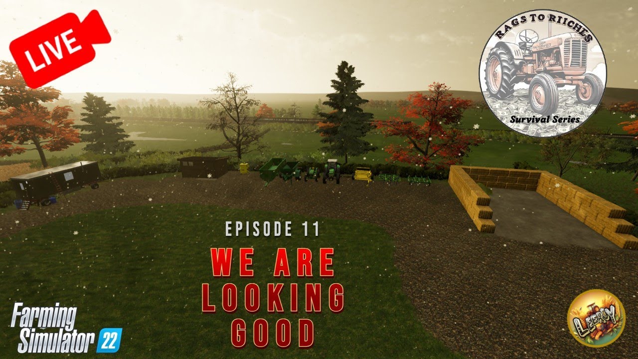 We are looking good?! | Rags to Riches | Northern Farms | FS22 ...