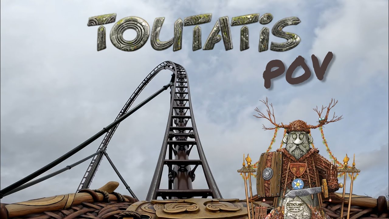 Toutatis Front Seat POV - Parc Astérix - YouTube