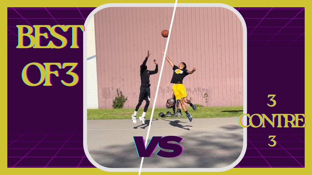 Match Intensif au city |best of 3 |3vs3|basketball - YouTube
