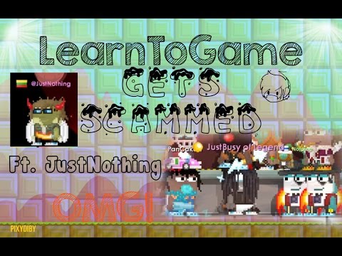 LearnToGame GOT SCAMMED?!?! Ft. @JustNothing ''MUST SEE!?!''