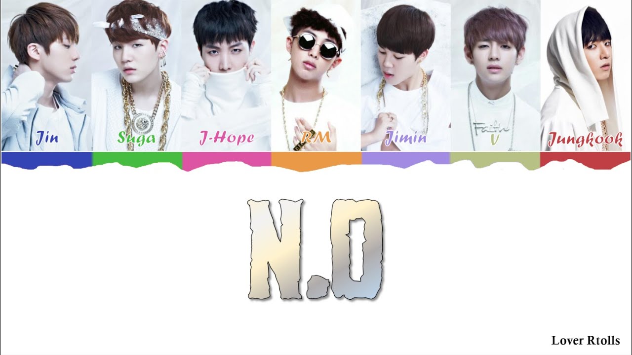 BTS(방탄소년단) - N.O Lyrics [영어가사_한국어발음_한국어번역] [Color Coded_Han_Rom_Eng ...