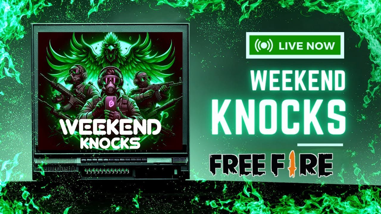 Weekend Knocks season-1 FREE FIRE is live || FREE FIRE Finals is Live ...