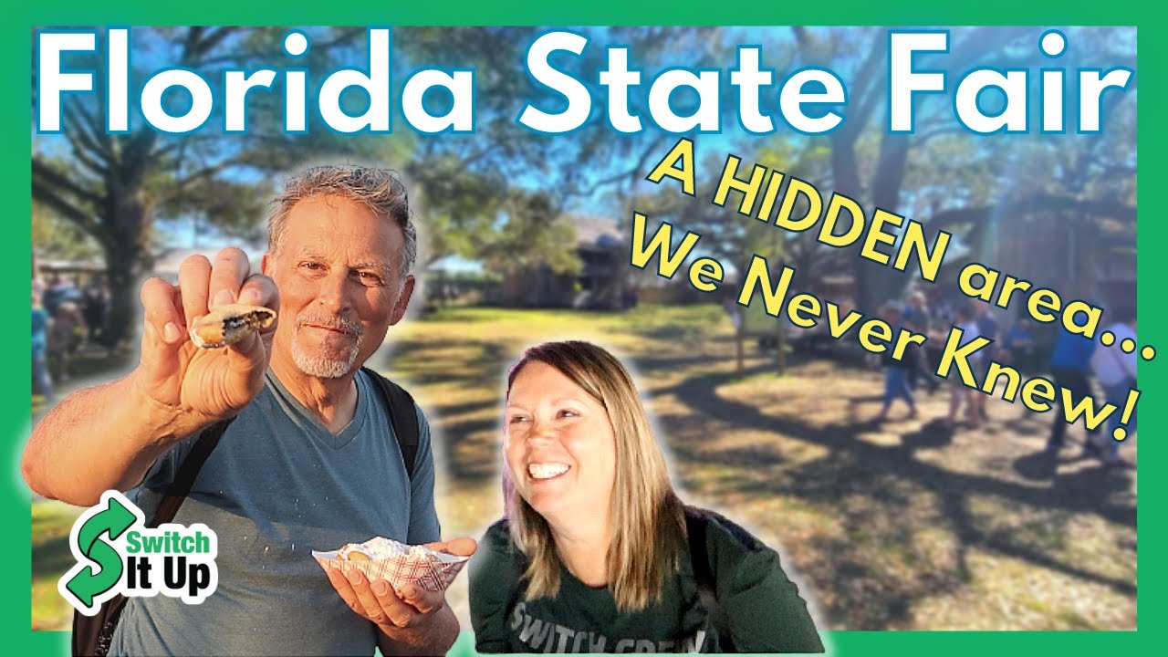 Florida State Fair / We found a hidden area. - YouTube