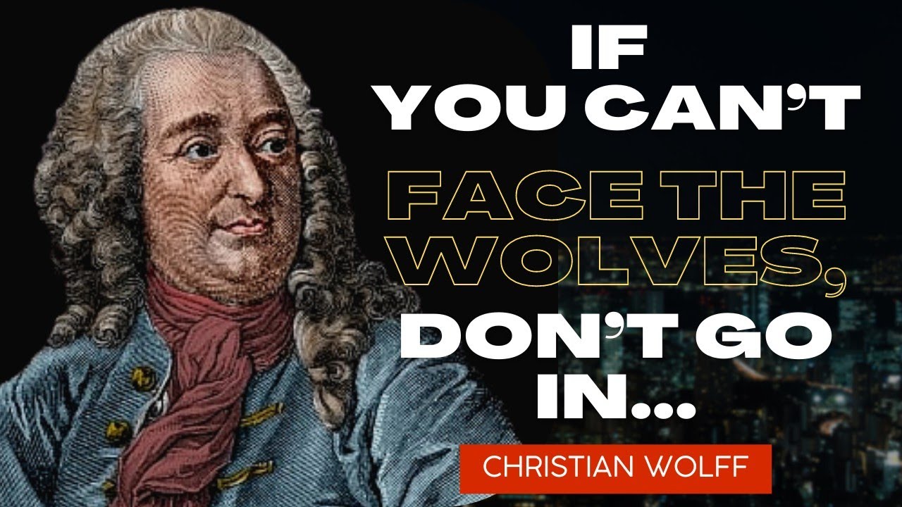 Christian Wolff Philosopher Quotes Immanuel Kant: Is God With Us Or