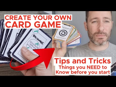 How To Design And Make Your Own Card Game