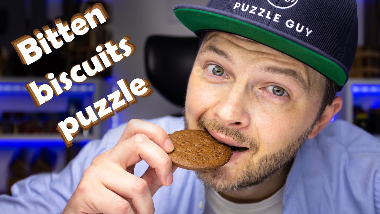 I made a puzzle from BISCUITS. - YouTube