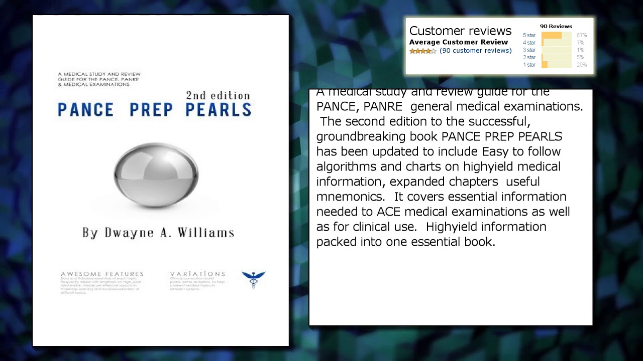 Pance Prep Pearls 2nd Edition - YouTube