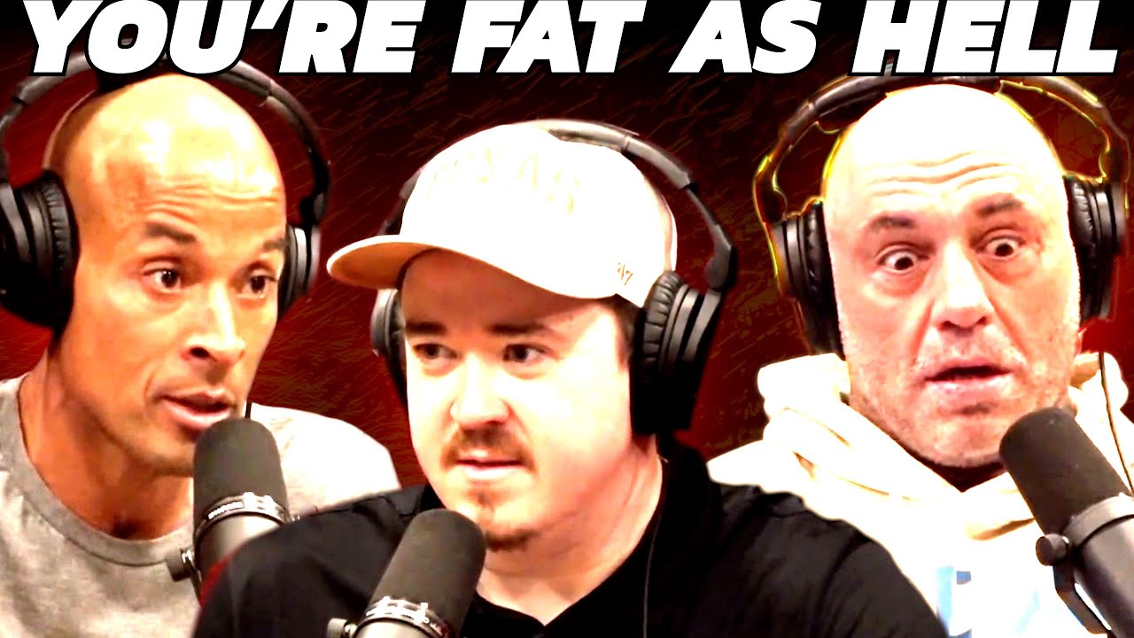 David Goggins Calls Out Shane Gillis For Being FAT w/ Joe Rogan - YouTube