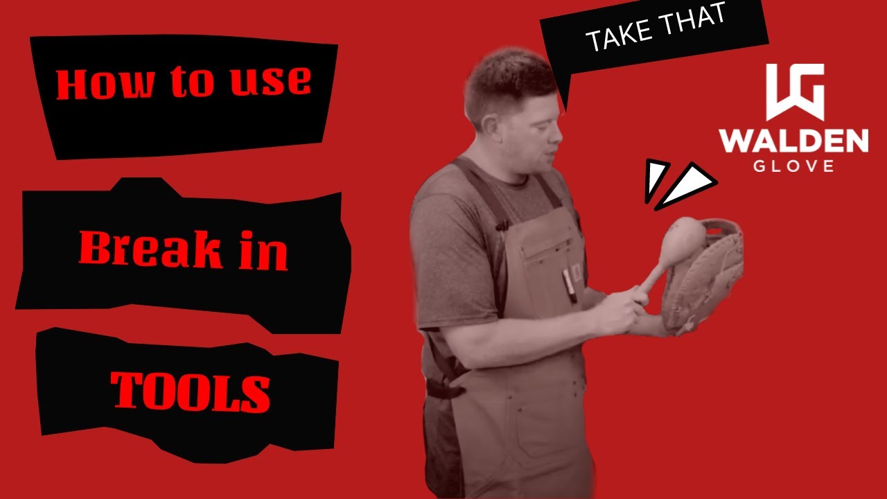 Walden Glove Tools: Mallet and Break in Ball- Break in Baseball Gloves ...