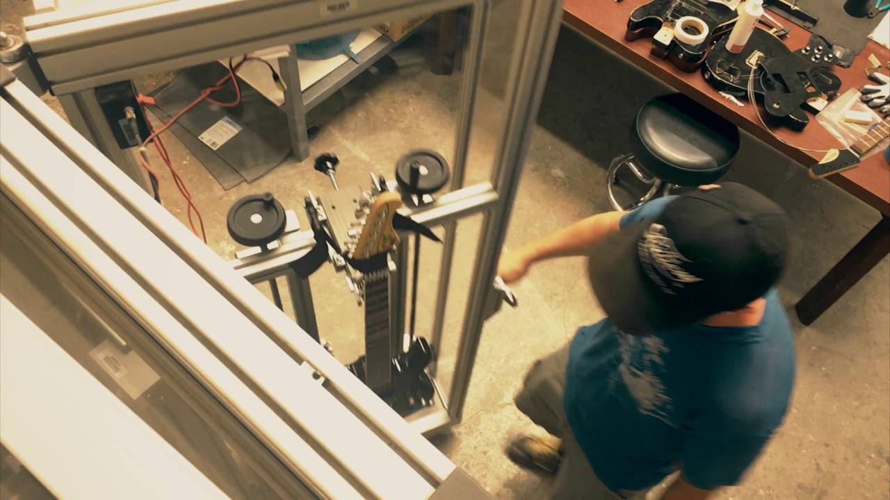 GJ2 Guitars Made By Grover Jackson Features PLEK Machine - YouTube