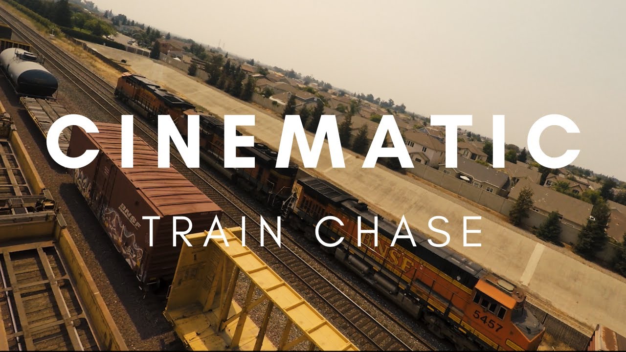 Cinematic FPV Train Chase - YouTube
