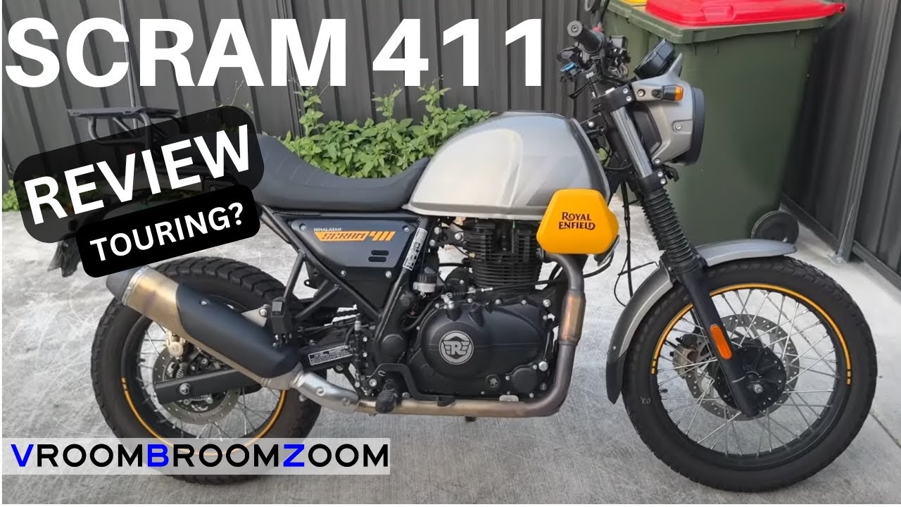 Touring on the Scram 411? 1000km TRIP REVIEW - YouTube