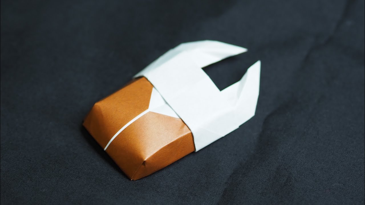 Easy! Origami Stag Beetle Tutorial - YouTube
