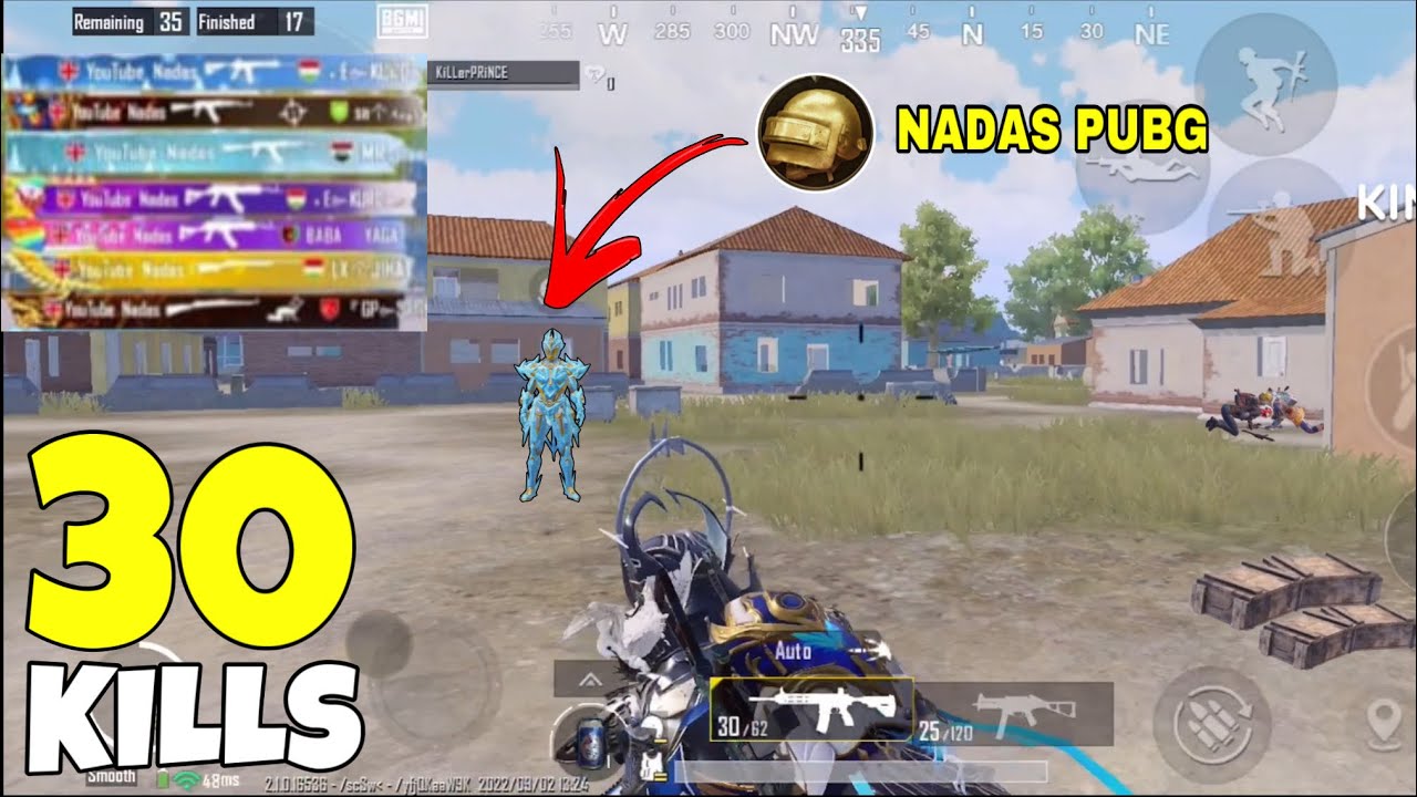 OMG!!😱 NADAS PUBG IN MY LOBBY | 30 KILLS SOLO VS SQUAD | PUBG/BGMI ...
