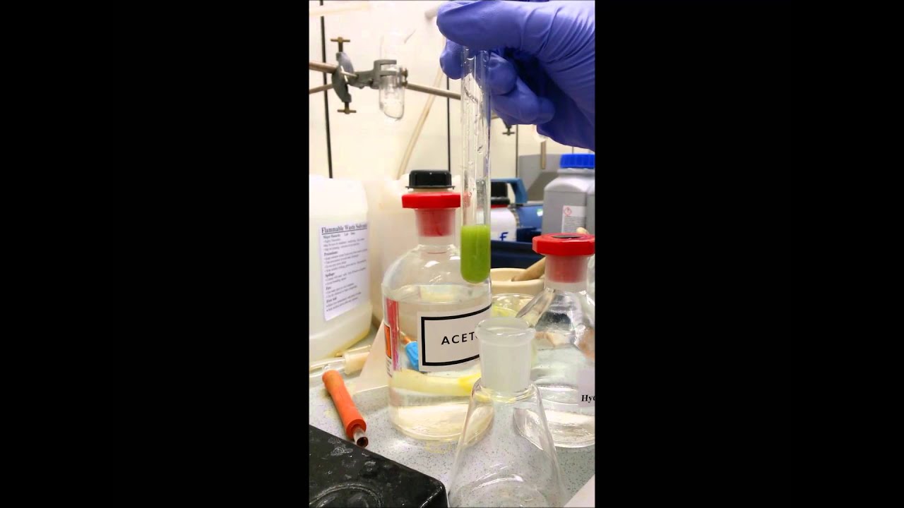 Oxidation of ferrocene - YouTube